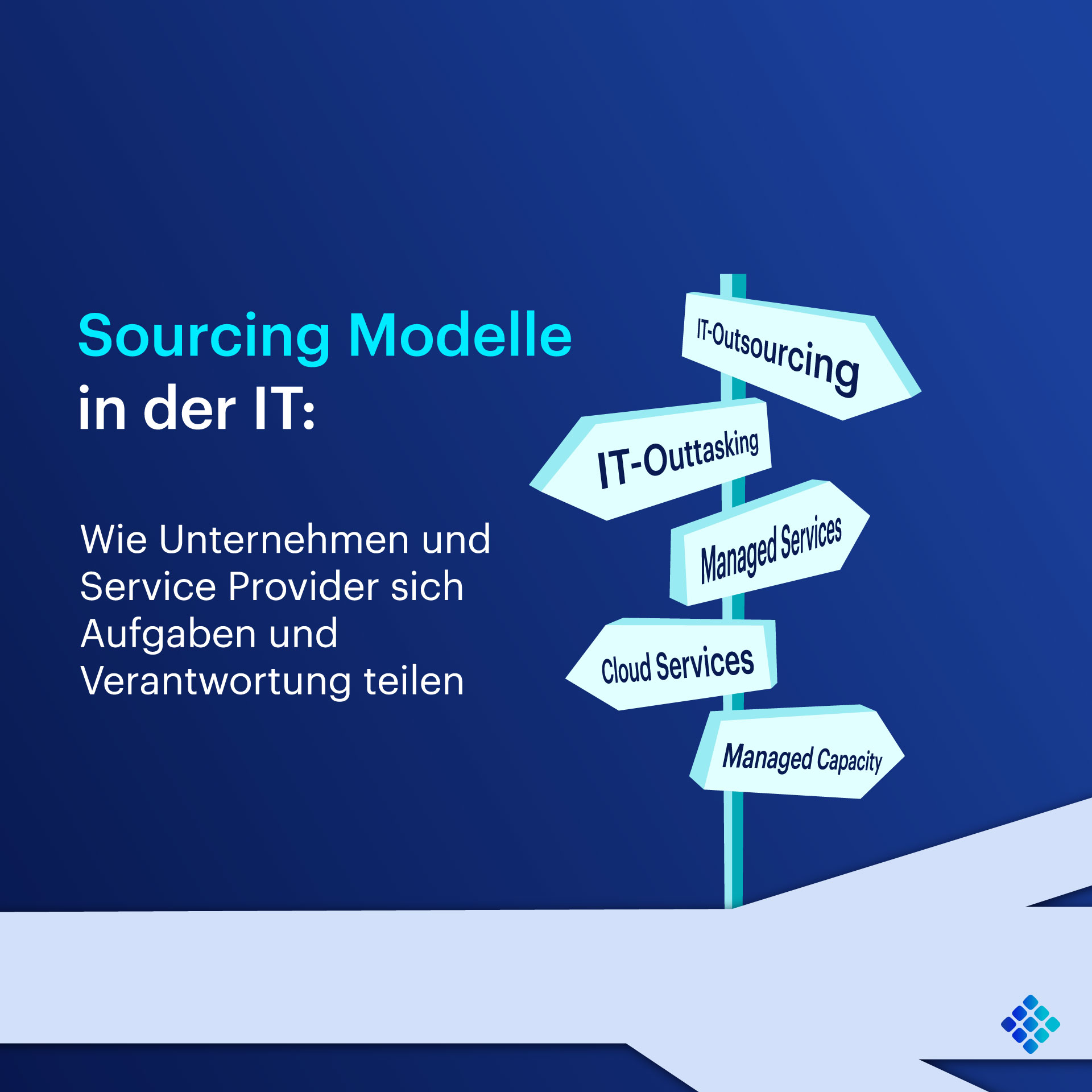 Sourcing Modelle: IT-Aufgaben und Verantwortung teilen